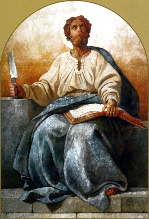 Bartholomew the Apostle - Great Art Library - Paintings & Prints ...