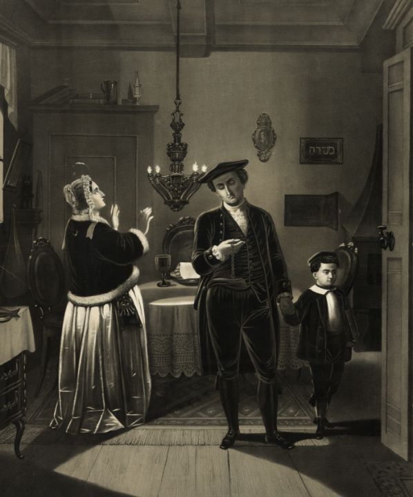 Beginning of the sabbath - Great Art Library - Paintings & Prints ...