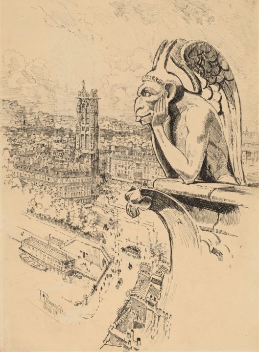 Study for Le Stryge - Great Art Library - Paintings & Prints, People ...