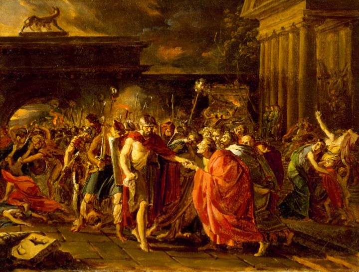 Marius Returning to Rome - Great Art Library - Paintings & Prints ...