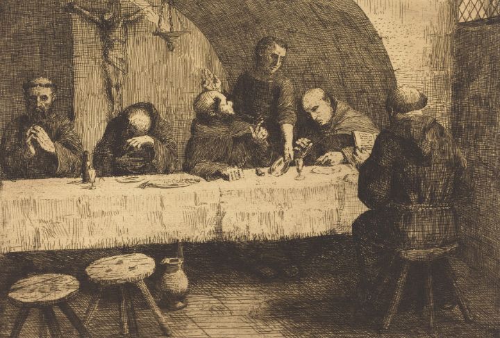 The Refectory - Great Art Library - Paintings & Prints, People ...