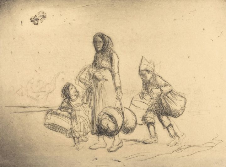 The Return Home - Great Art Library - Paintings & Prints, People ...