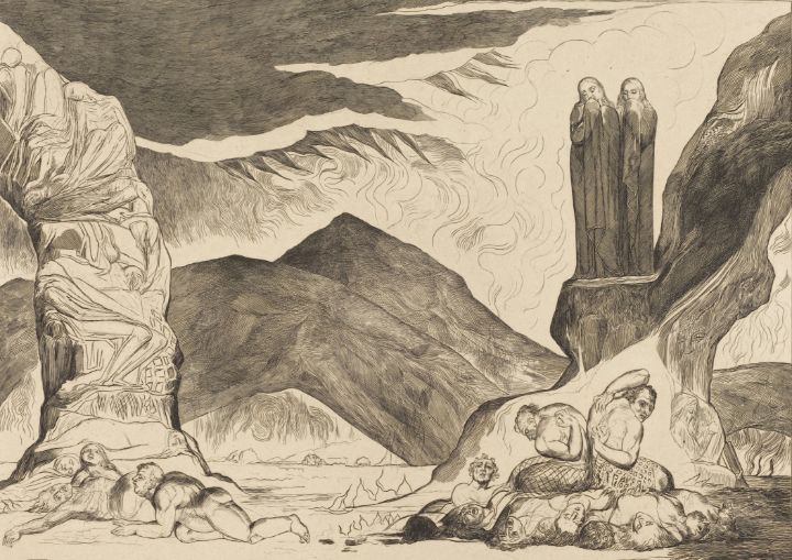 The Circle of the Falsifiers Dante - Great Art Library - Paintings ...