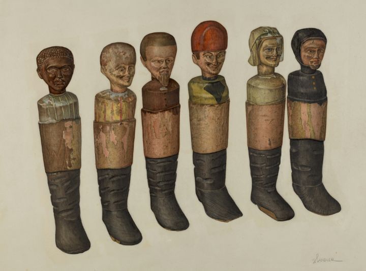 Pa German Pins - Great Art Library - Paintings & Prints, People ...