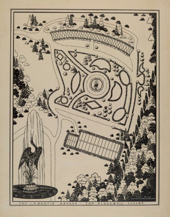 Isaac P Martin Garden - Great Art Library - Paintings & Prints, People ...