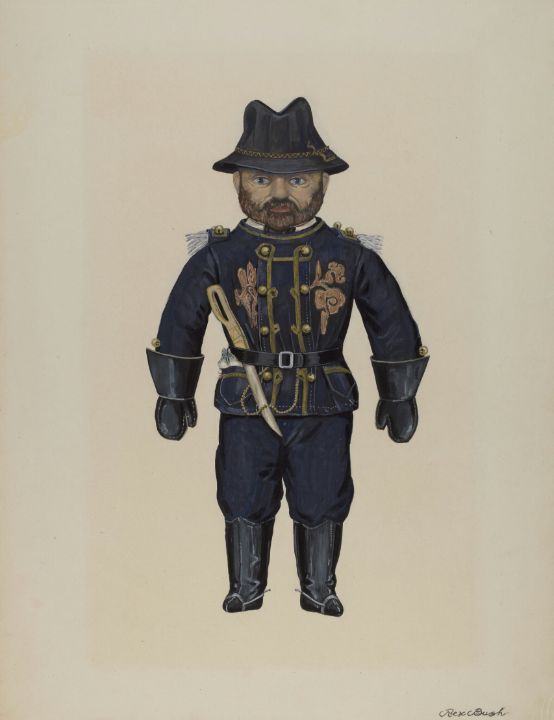 Doll General Grant - Great Art Library - Paintings & Prints, People ...