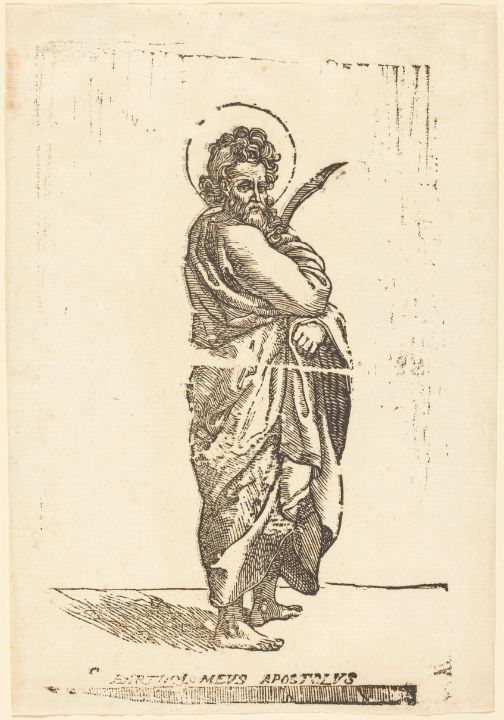 Saint Bartholomew - Great Art Library - Paintings & Prints, People ...