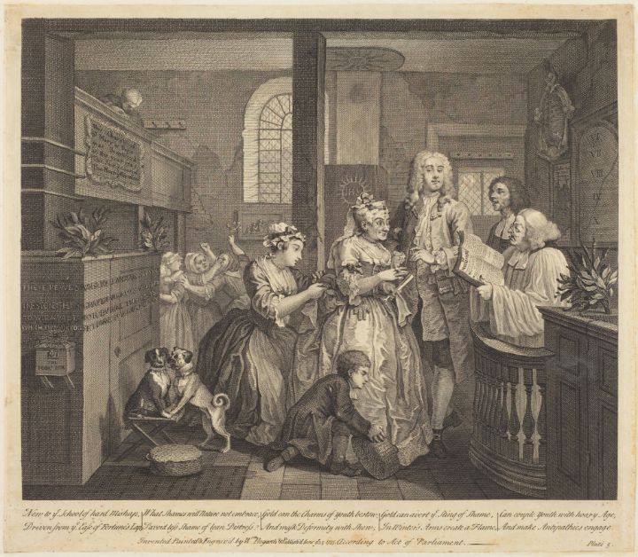 A Rake's Progress pl 5 - Great Art Library - Paintings & Prints, People ...