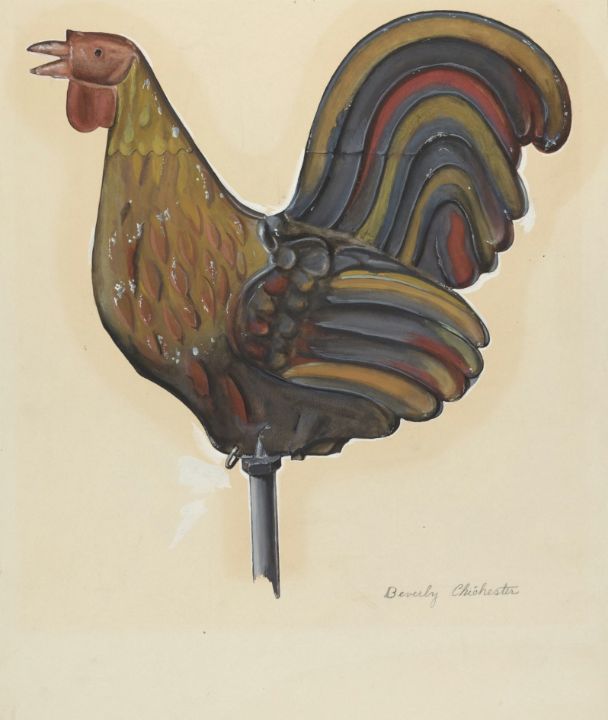 Weathercock - Great Art Library - Paintings & Prints, People & Figures ...