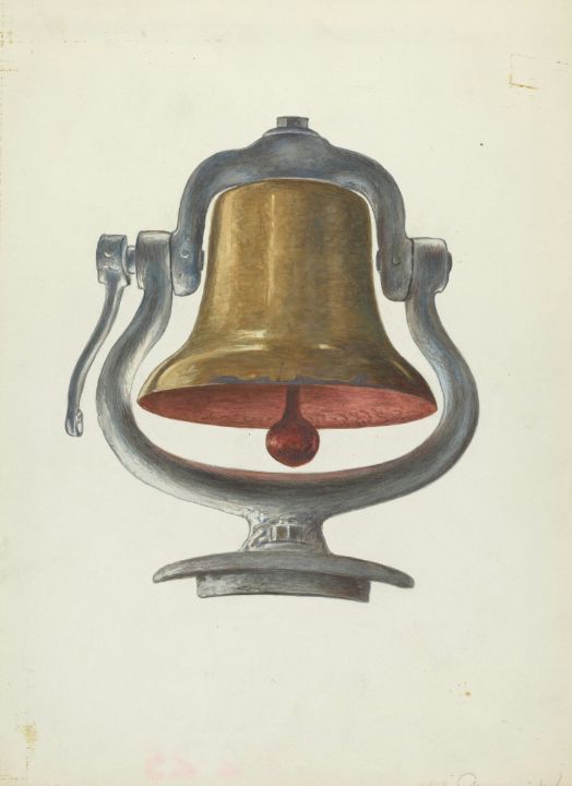 Locomotive Bell - Great Art Library - Paintings & Prints, People ...