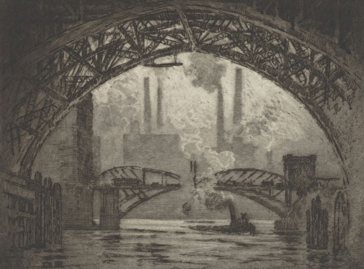 Under the Bridges - Great Art Library - Paintings & Prints, People ...