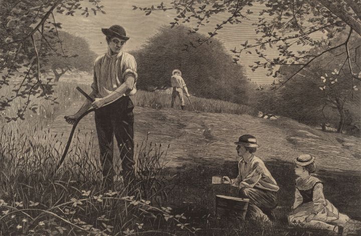 Making Hay - Great Art Library - Paintings & Prints, People & Figures ...