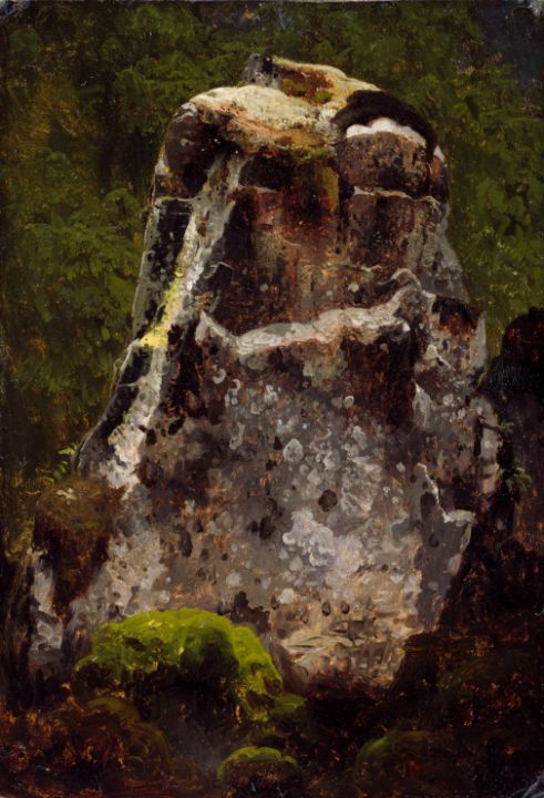 Study of a Rock - Great Art Library - Paintings & Prints, People ...