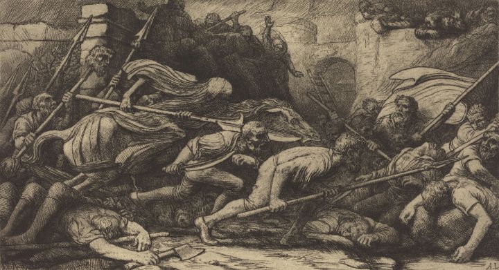 The Triumph of Death Battle - Great Art Library - Paintings & Prints ...