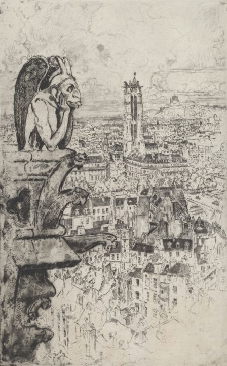 Le Stryge - Great Art Library - Paintings & Prints, People & Figures ...