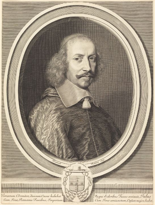 Cardinal Jules Mazarin - Great Art Library - Paintings & Prints, People ...