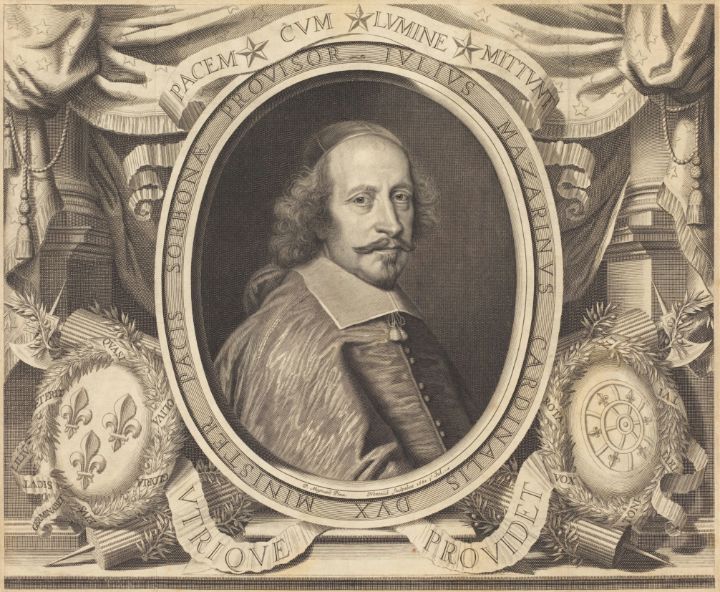 Cardinal Jules Mazarin - Great Art Library - Paintings & Prints, People ...