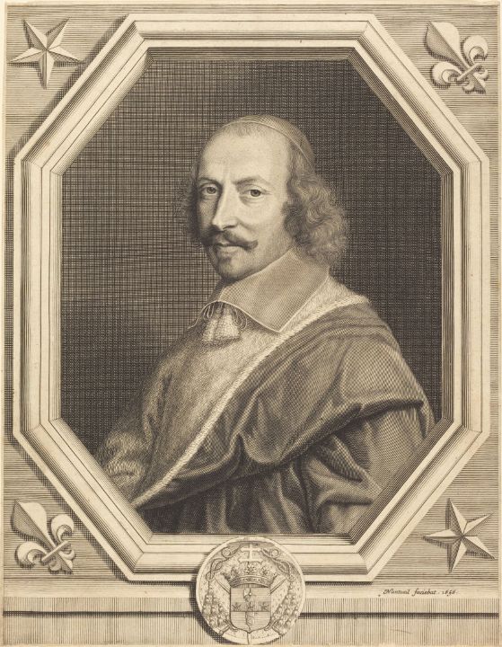 Cardinal Jules Mazarin - Great Art Library - Paintings & Prints, People ...