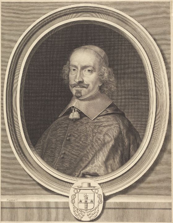 Cardinal Jules Mazarin - Great Art Library - Paintings & Prints, People ...