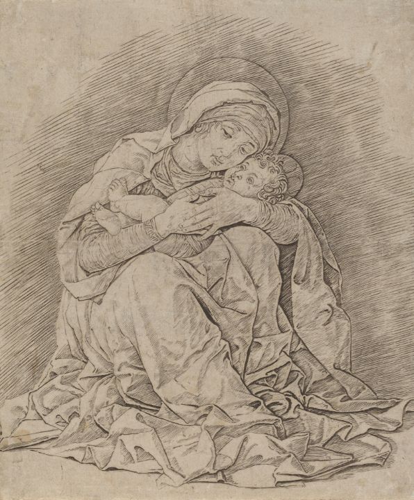 The Virgin and Child - Great Art Library - Paintings & Prints, People ...