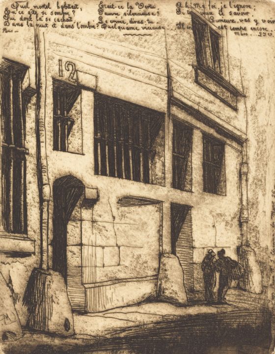 La Rue des Mauvais Garcons - Great Art Library - Paintings & Prints ...