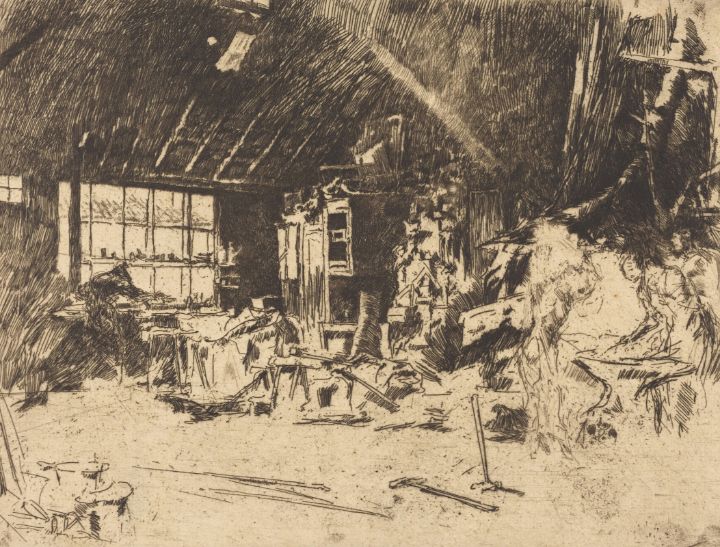 The Smithy - Great Art Library - Paintings & Prints, People & Figures ...