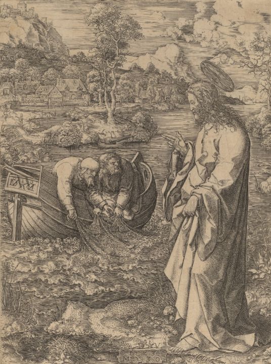 Christ Summoning Peter - Great Art Library - Paintings & Prints, People ...
