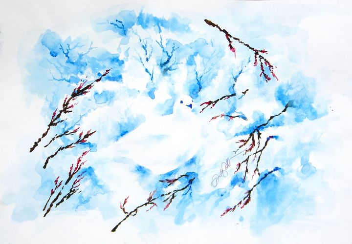 Peek-a-boo - Timothy Fahrbach - Paintings & Prints, Animals, Birds ...