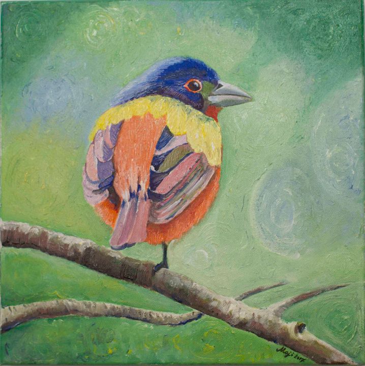 Bird - Moji - Paintings & Prints, Animals, Birds, & Fish, Birds, Bird ...