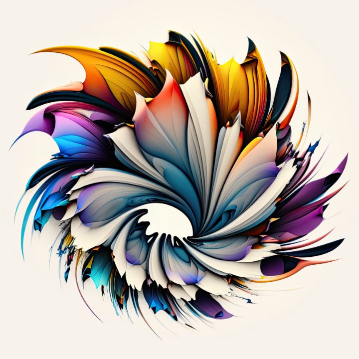 Foliage Fantasy - Peter Balan - Digital Art & AI, Abstract, Organic ...