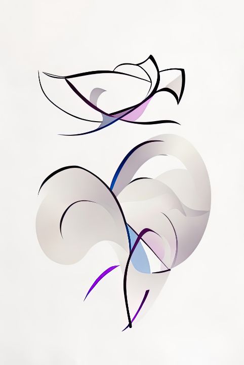A Symphony of Curves and Lines - Peter Balan - Digital Art & AI ...