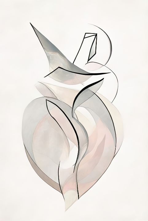 A Symphony of Curves and Lines - Peter Balan - Digital Art & AI ...