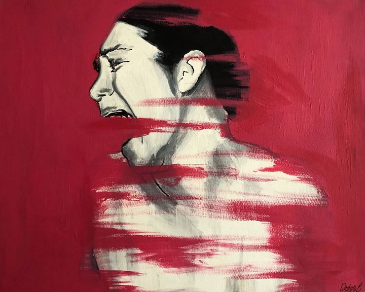 Paintings Of Women In Pain