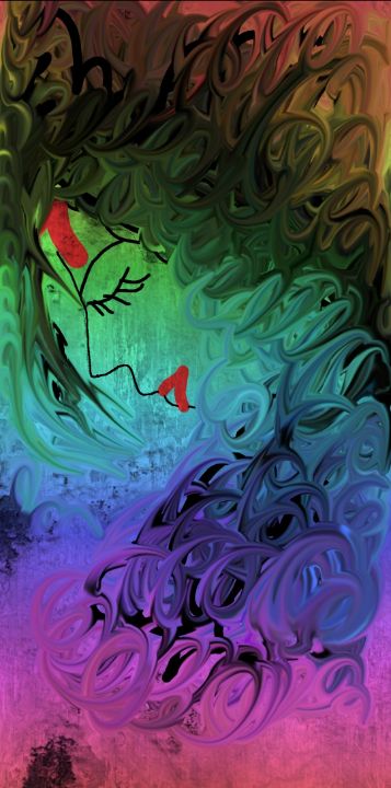 Elokeshi - Semblance - Digital Art & AI, Abstract, Color - ArtPal