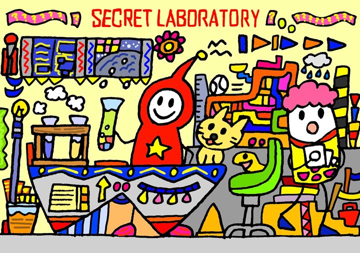 Secret Laboratory - Shunming - Digital Art & AI, People & Figures ...