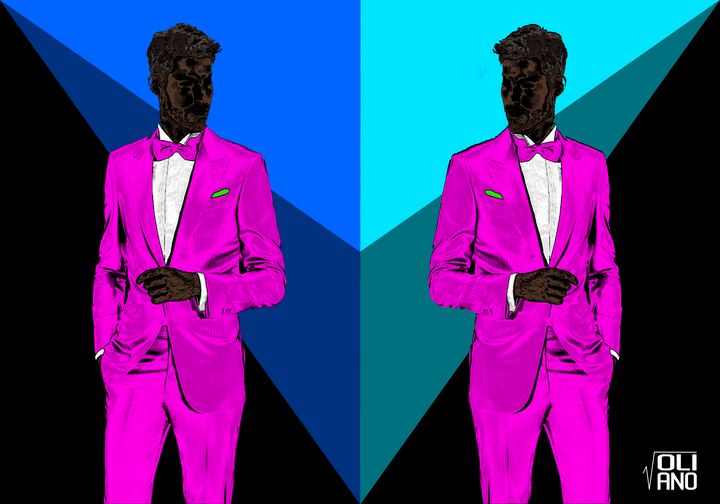 Mr. Suave in Shocking Pink - Voliano - Digital Art, People & Figures ...