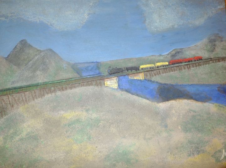 The trussel - Sparkies Domain - Paintings & Prints, Landscapes & Nature ...