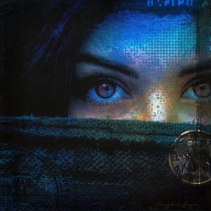 Blue - The Art Inspires - Digital Art, People & Figures, Portraits ...