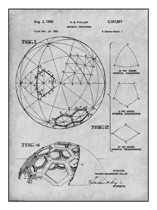 Geodesic Structures Buckminster - Studio21Graphix - Digital Art ...