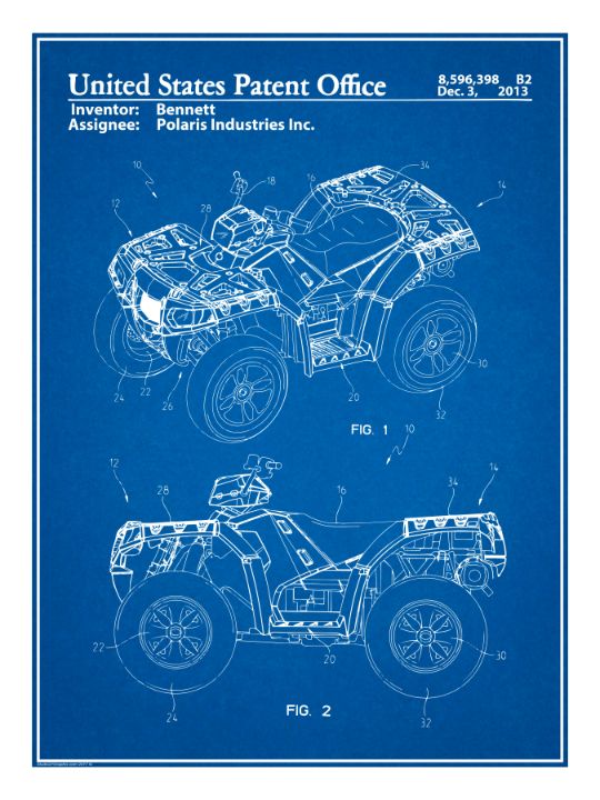2013 Polaris ATV All Terrain Vehicle - Studio21Graphix - Digital Art ...
