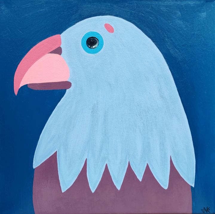 proud eagle - Nataliia Nikulina - Paintings & Prints, Animals, Birds ...