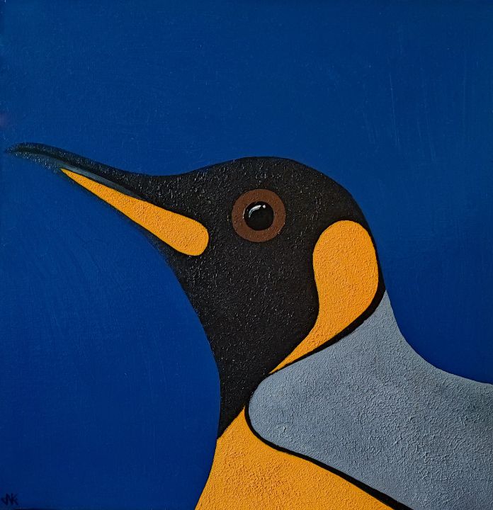 king penguin - Nataliia Nikulina - Paintings & Prints, Animals, Birds ...
