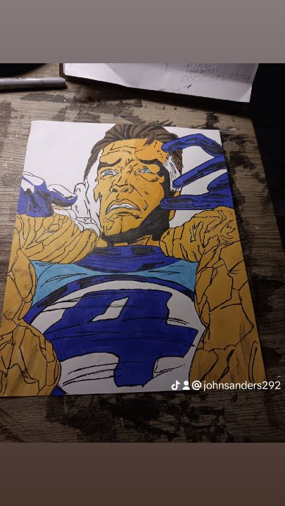 J3 - John Sanders - Paintings & Prints, Childrens Art, Comics - ArtPal