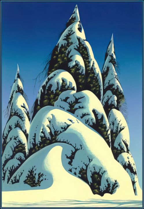 New Fallen Snow - Zidoxartistanosistavofic.h0007 - Paintings & Prints ...