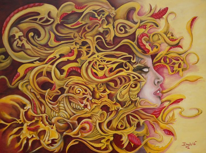 In all her beautiful fury - Michael Doyle - Paintings & Prints ...