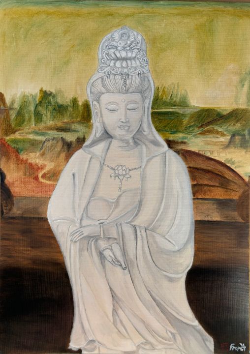 Dripping GuanYin - FranArtLikes - Paintings & Prints, Places & Travel ...