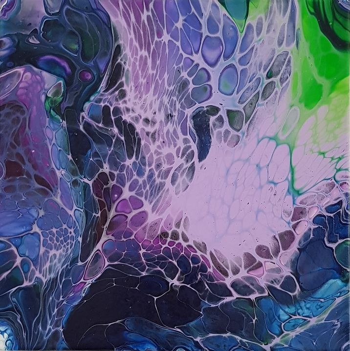 Purple waves - Technicolourgirls - Paintings & Prints, Abstract, Other ...