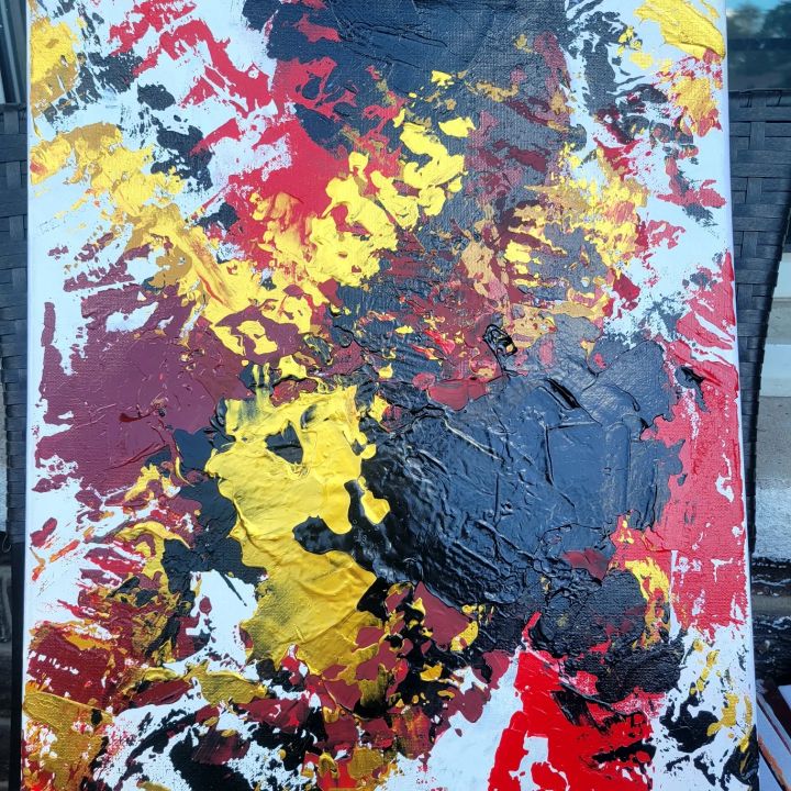 Untitled - Abstract works - Paintings & Prints, Abstract, Color - ArtPal