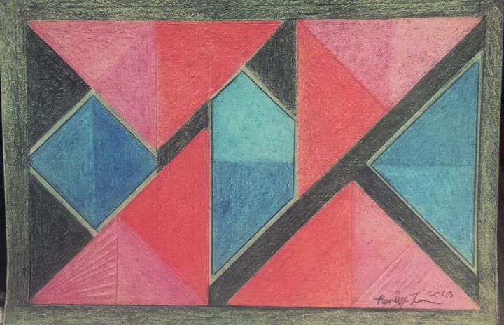 Directions in conflict - Art Drawings by Randy Lanman - Drawings ...