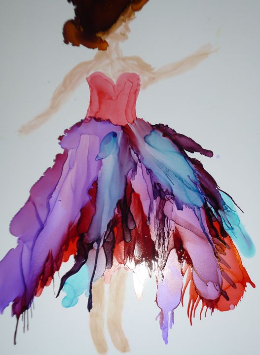 Lady ballerina - Roses Artwork - Paintings & Prints, People & Figures ...